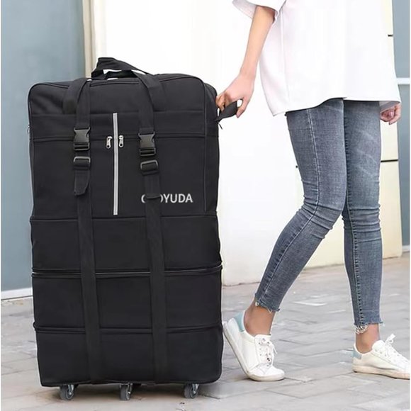 Bags | Expandable Foldable Luggage 36 Suitcase With Spinner Wheels ...